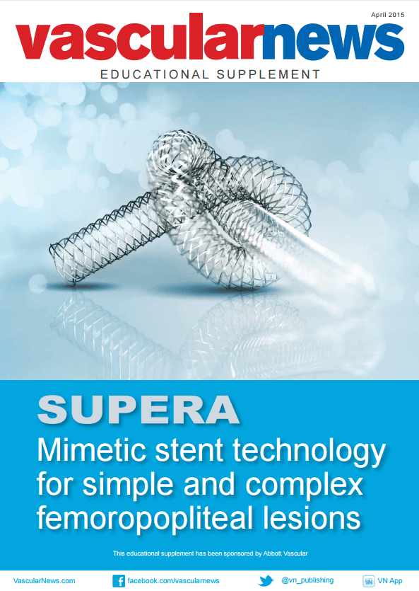 SUPERA: Mimetic stent technology for simple and complex femoropopliteal ...