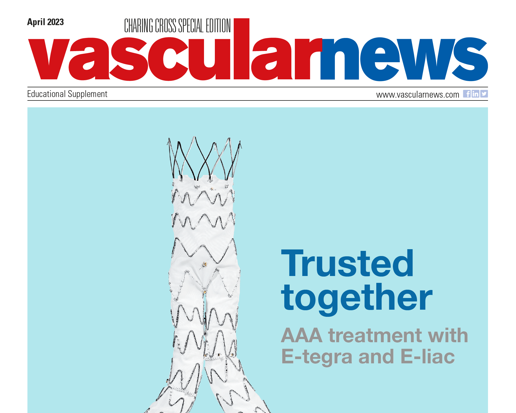 Trusted together: AAA treatment with E-tegra and E-liac